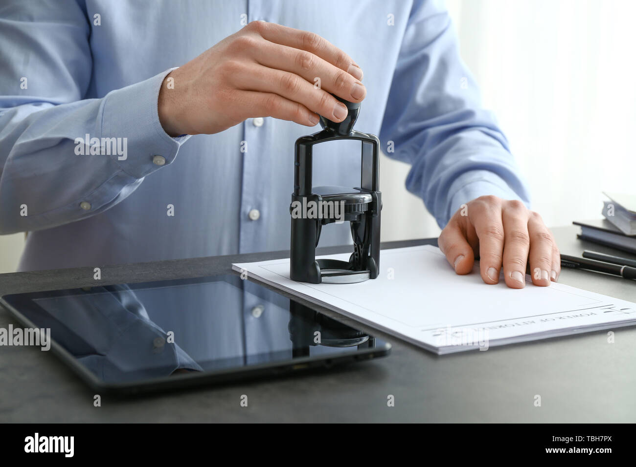 Stamping power hi-res stock photography and images - Alamy