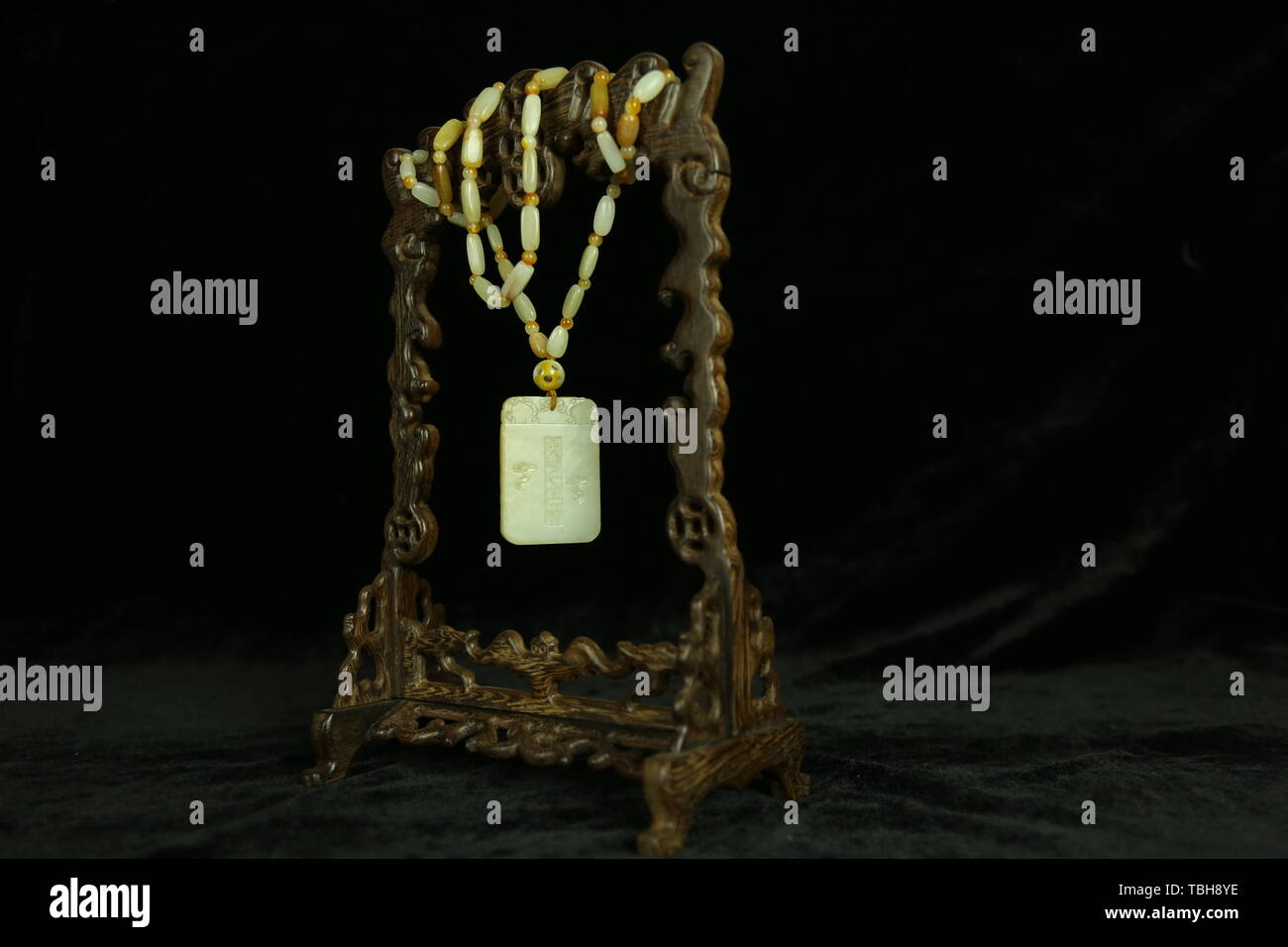 Collection bronze jade jade Stock Photo - Alamy