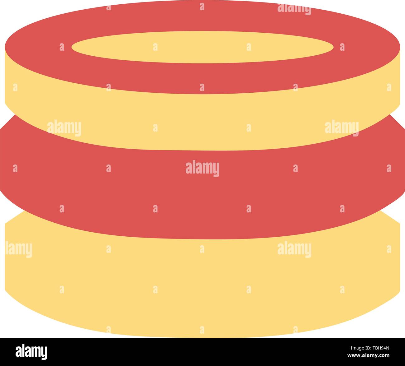 Money icon Flat. Coin sign vector Stock Vector Image & Art - Alamy