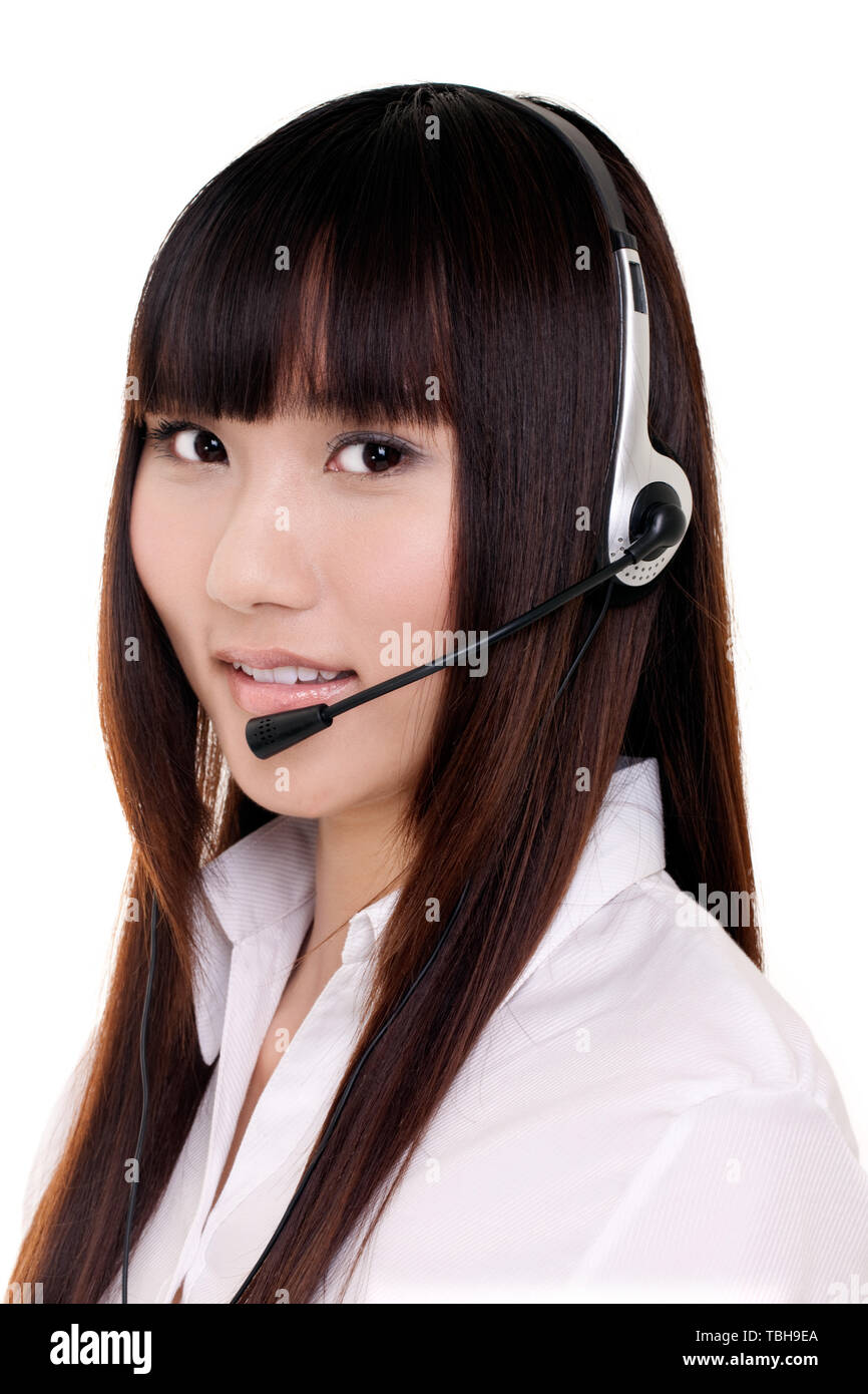 A female white-collar worker Stock Photo - Alamy