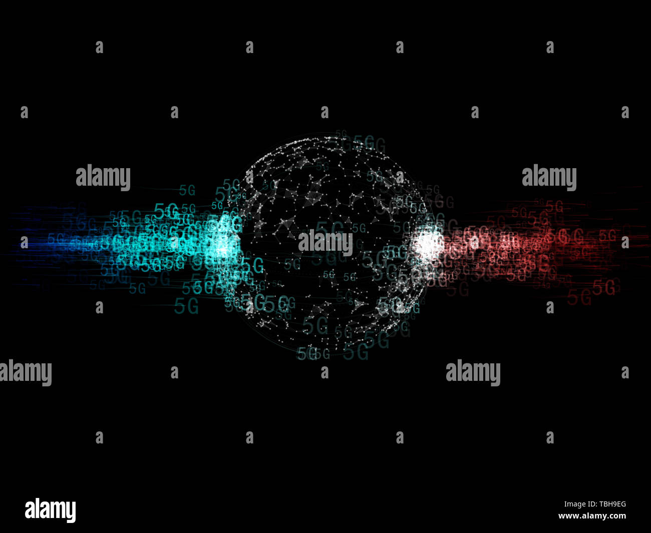 5G point line constitutes technology sense fifth-generation mobile ...