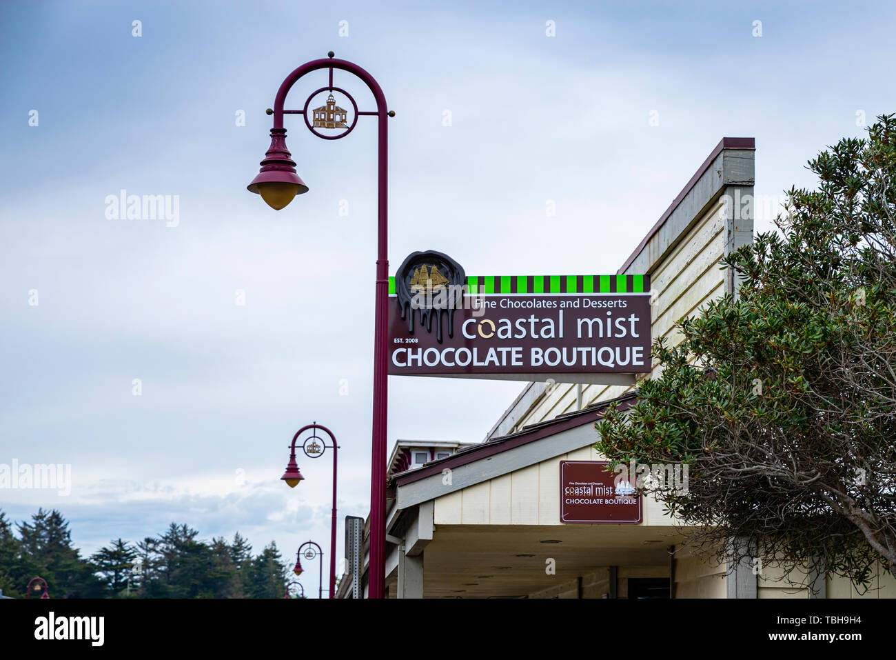 Coastal mist chocolate boutique hi-res stock photography and images - Alamy
