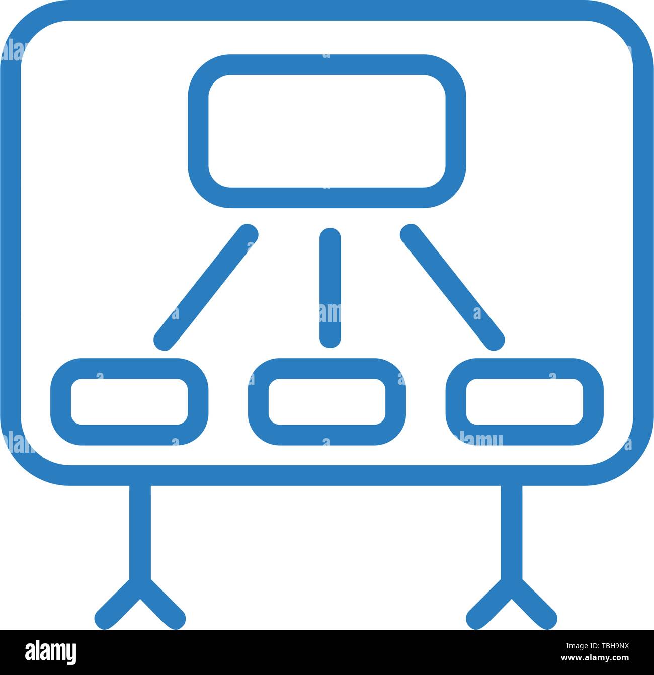 Training board minimal linear icon - vector Stock Vector Image & Art ...