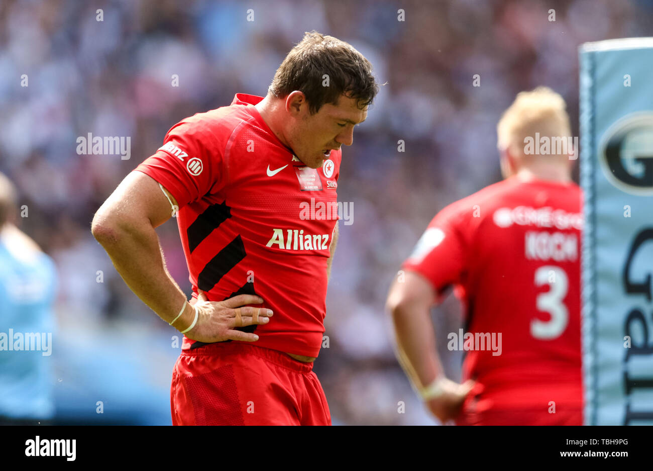 Saracens' Alex Goode during the Gallagher Premiership Final at ...
