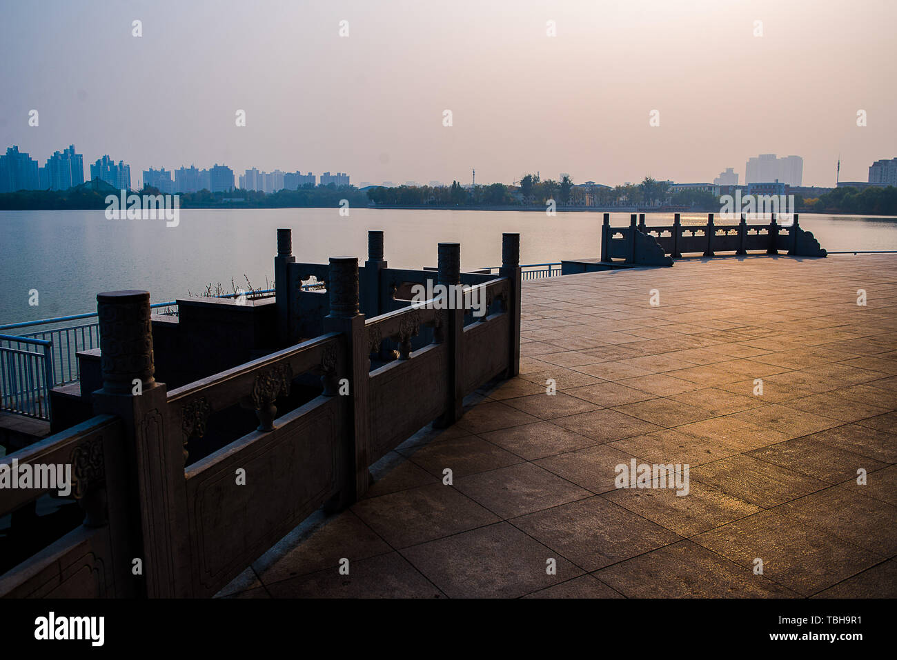 Tianjin Water Park Stock Photo - Alamy