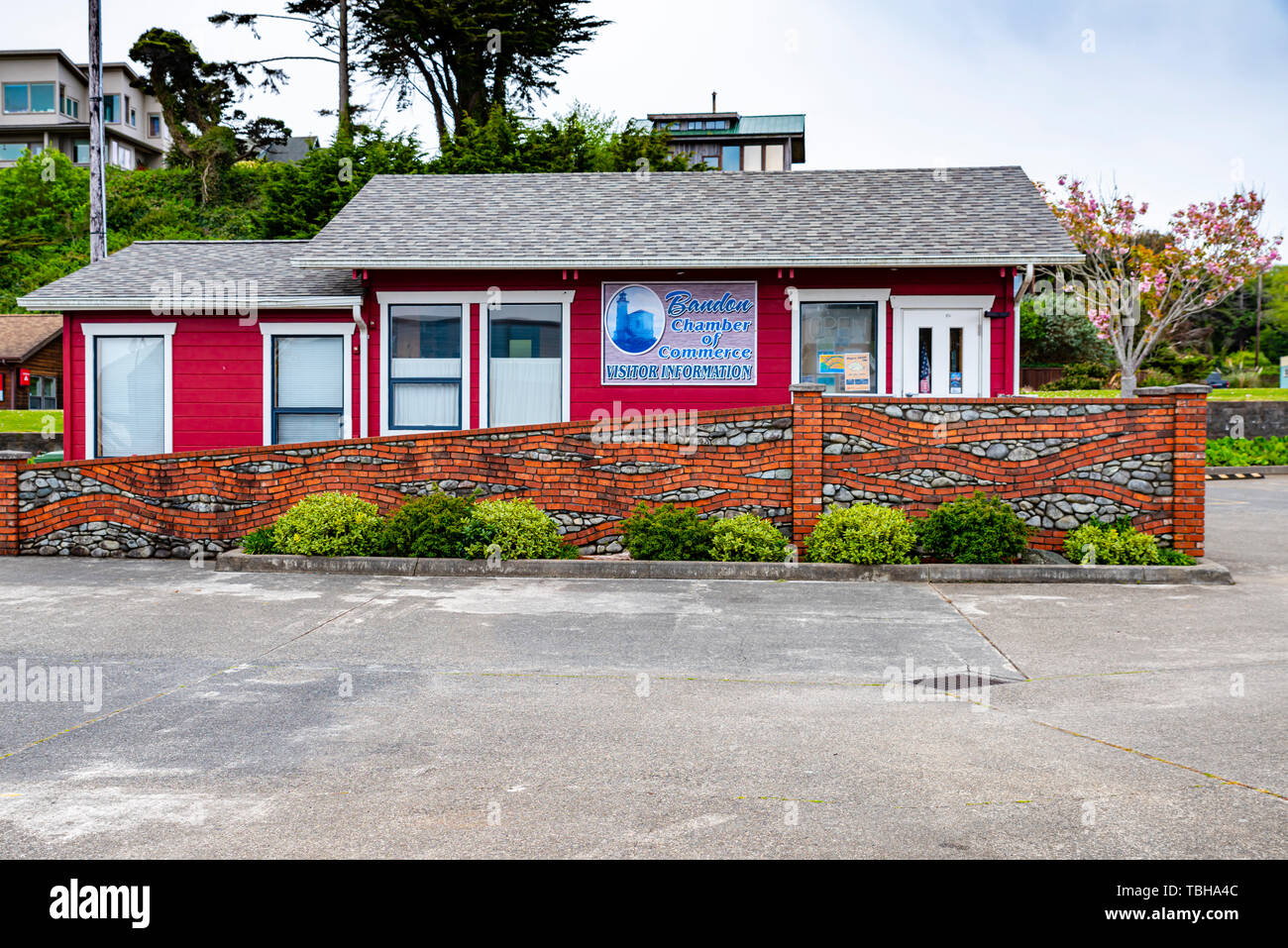 Bandon visitor information center in Old Town Bandon. Bandon, Oregon ...