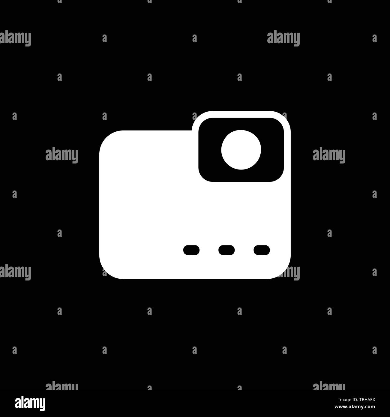 Digital camera icon hi-res stock photography and images - Alamy