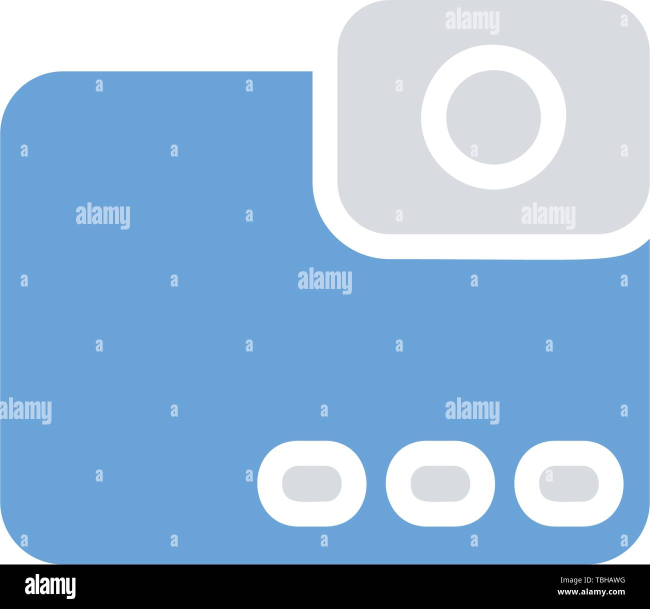 Digital camera icon vector Stock Vector Image & Art - Alamy