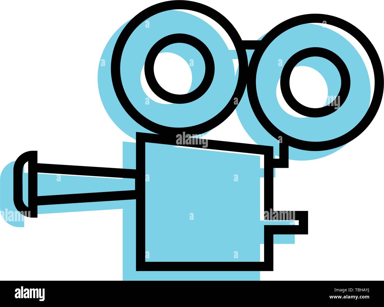 Video camera icon Stock Vector Images - Alamy