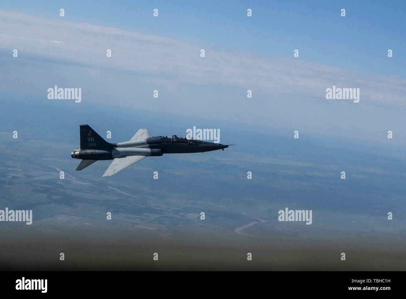 Members of the 25th Flying Training Squadron perform training maneuvers ...