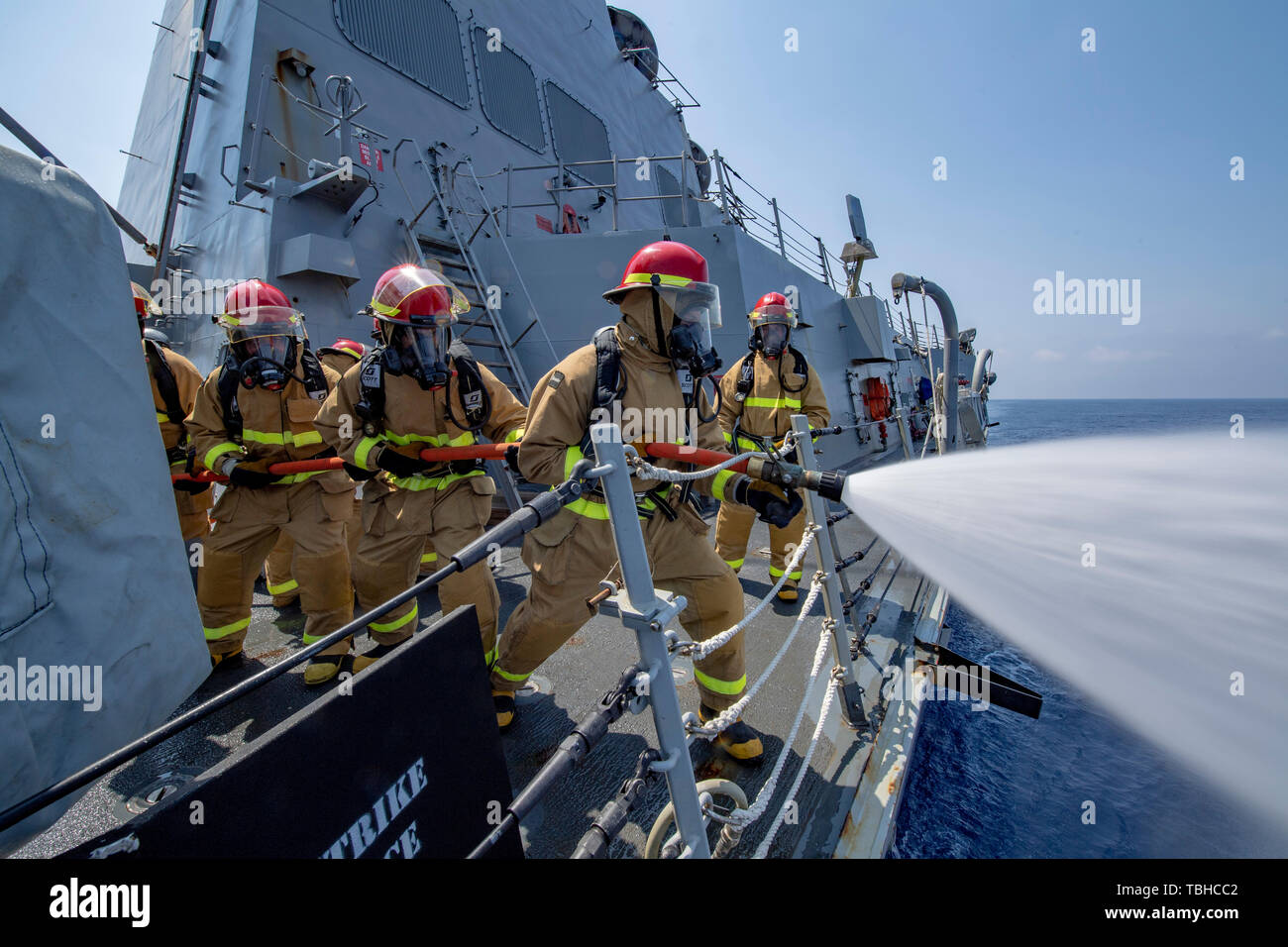 190525-N-RH019-0009 PHILIPPINE SEA (May 25, 2019) Sailors aboard ...