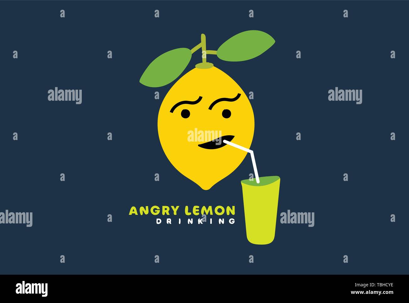 Angry lemon hi-res stock photography and images - Alamy