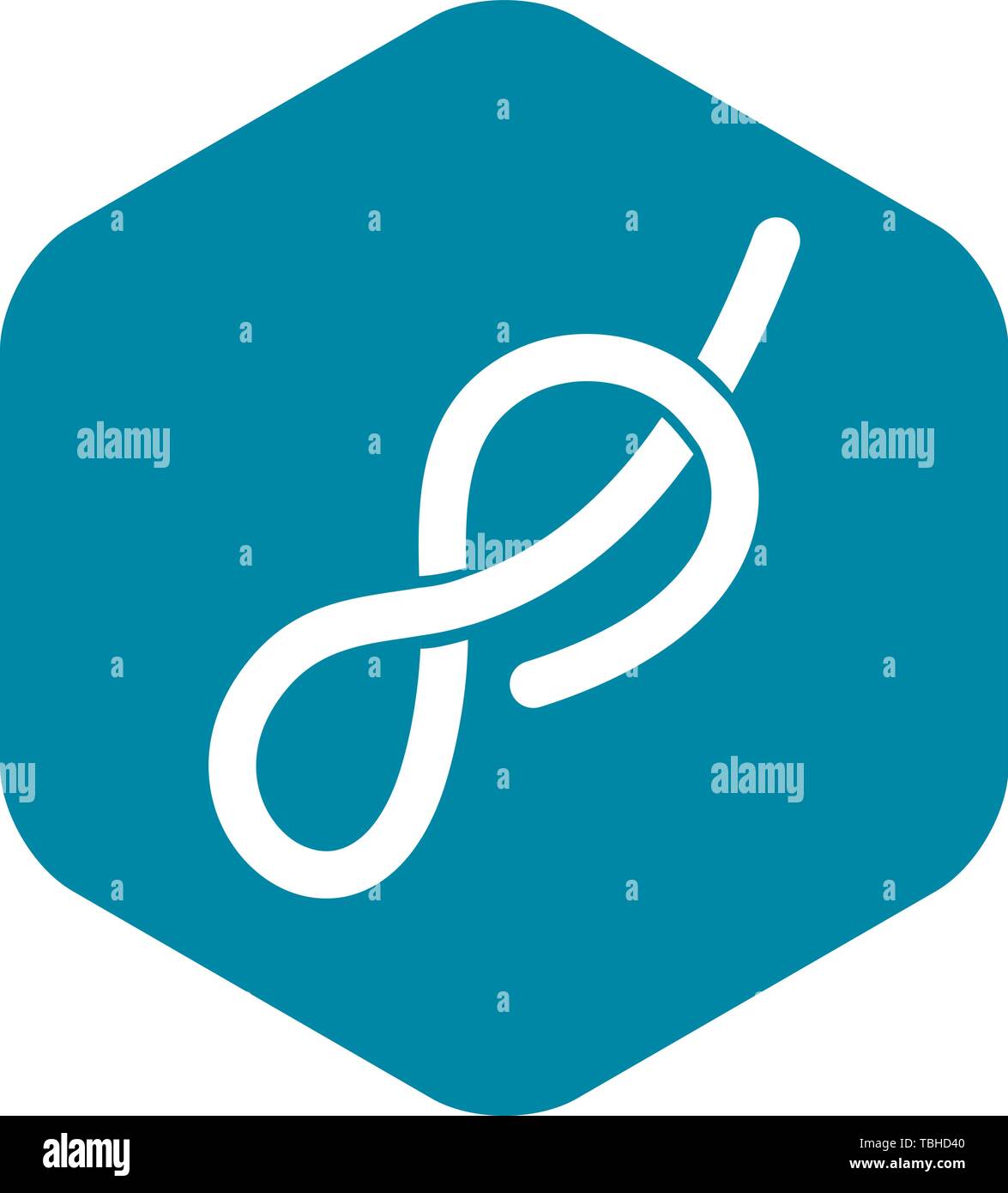 Ship rope icon simple Stock Vector Image & Art - Alamy