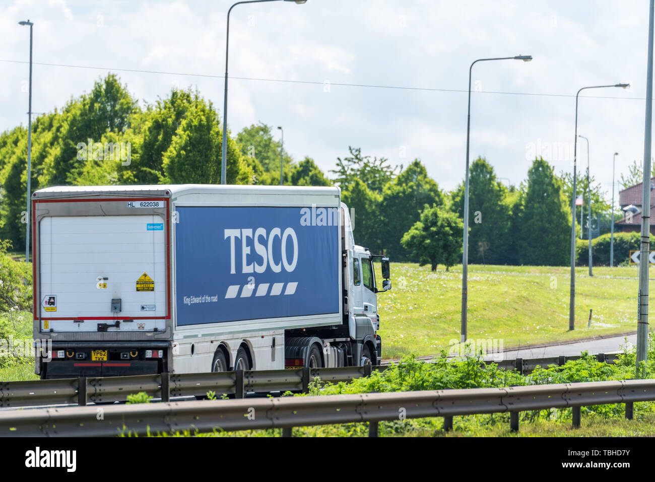 Tesco Truck High Resolution Stock Photography and Images - Alamy
