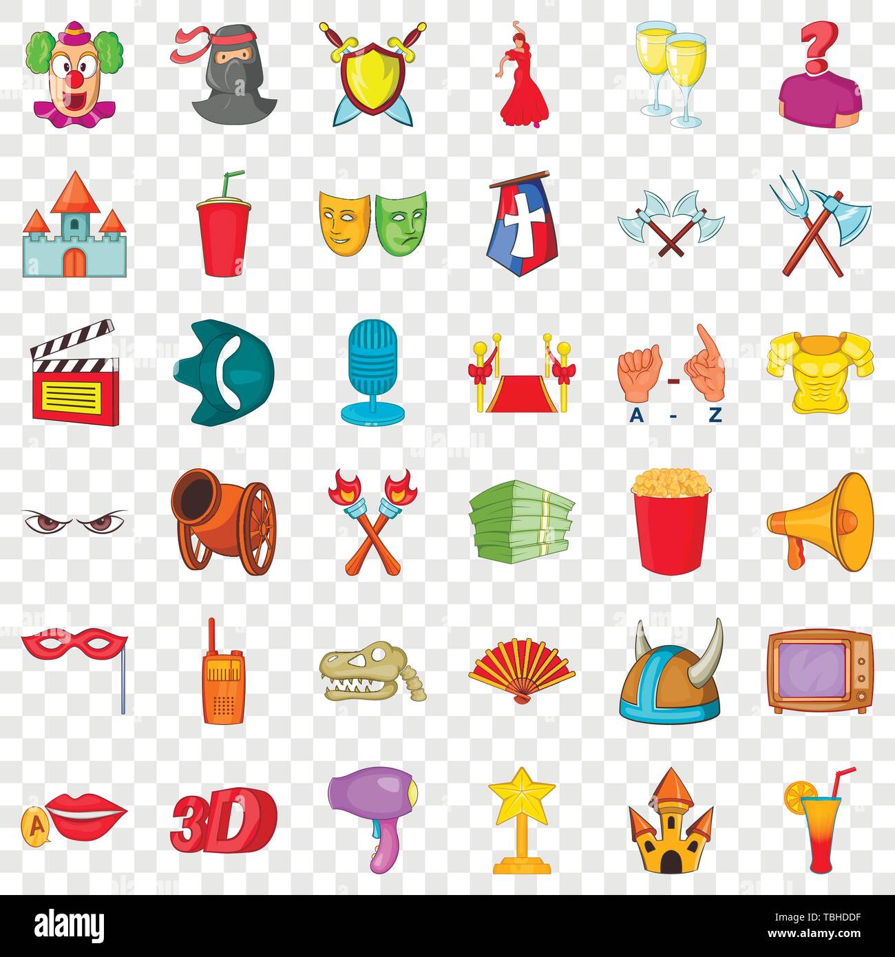 Historical movie set Stock Vector Images - Alamy