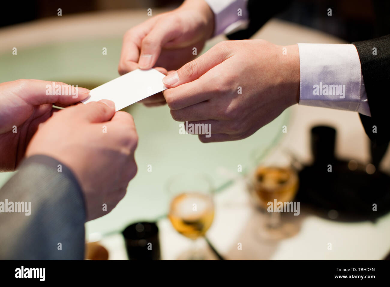 Business people meet for the first time Stock Photo - Alamy