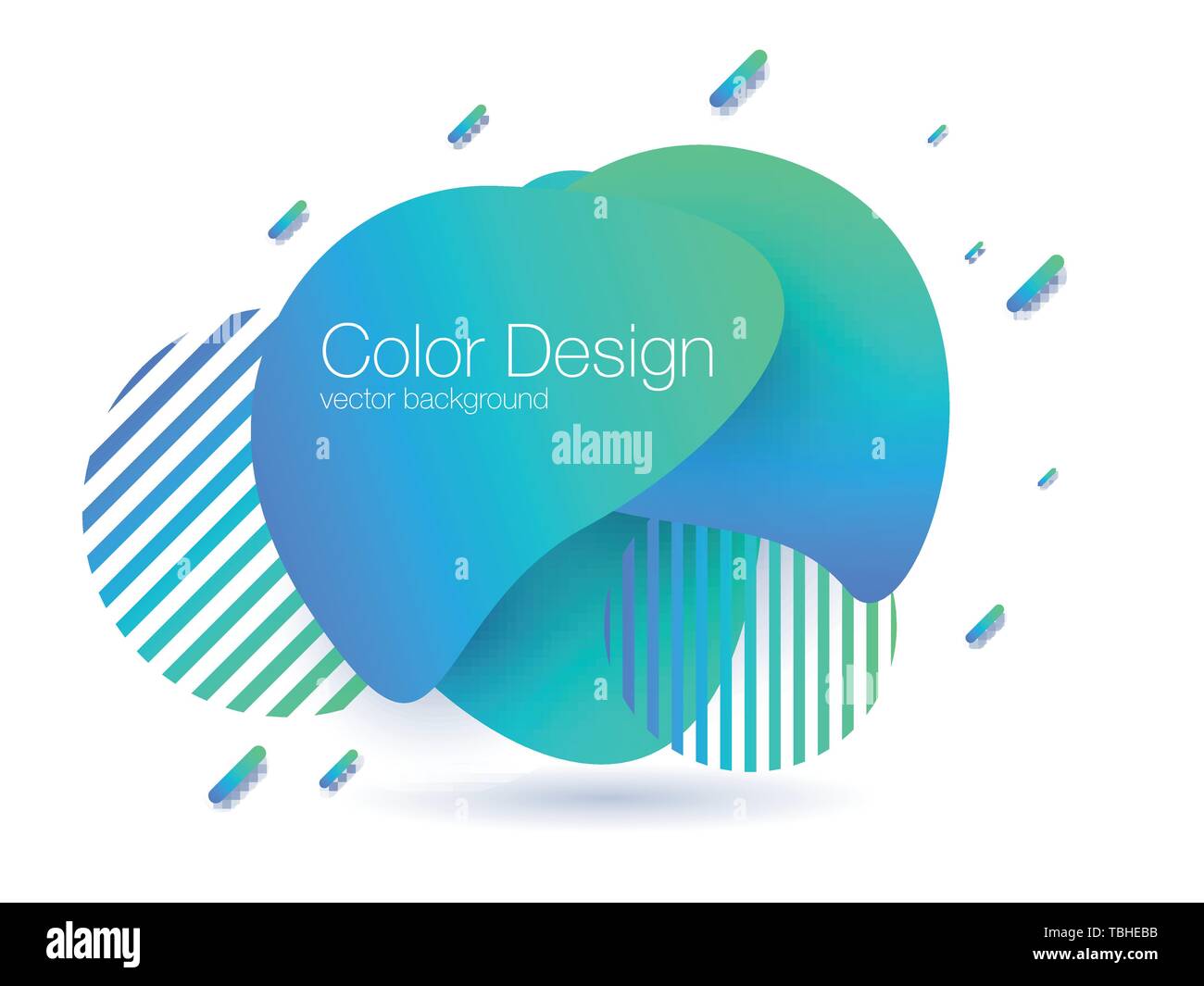 Abstract design colorful circle Cut Out Stock Images & Pictures - Alamy
