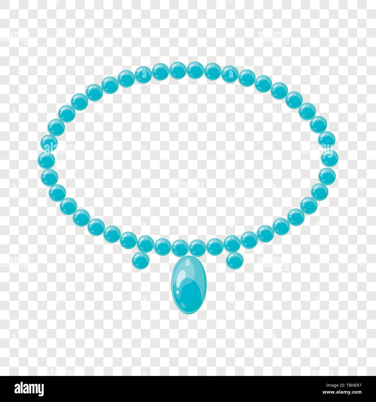 Necklace icon, cartoon style Stock Vector Image & Art - Alamy