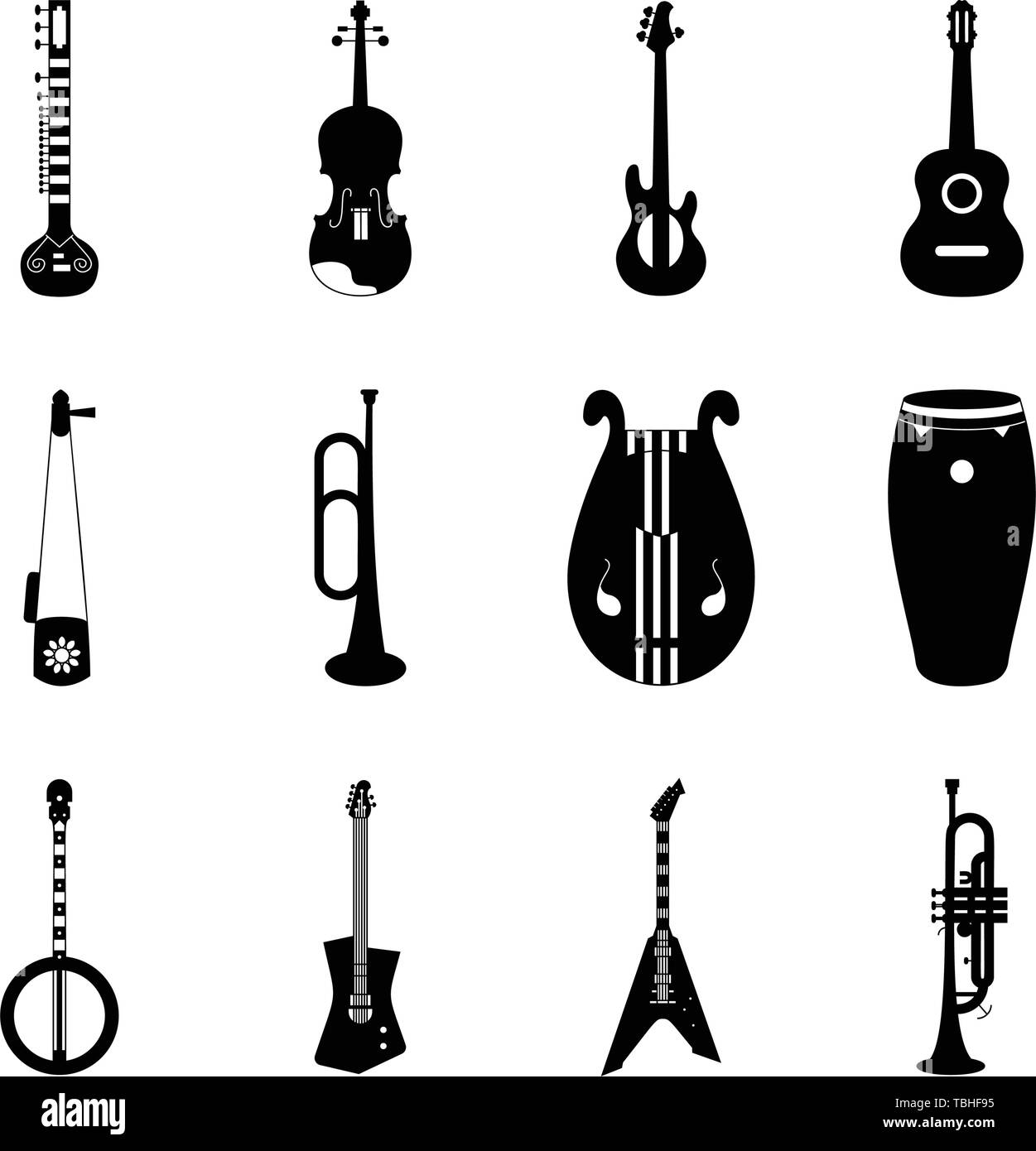 Stringed vector vectors hi-res stock photography and images - Alamy