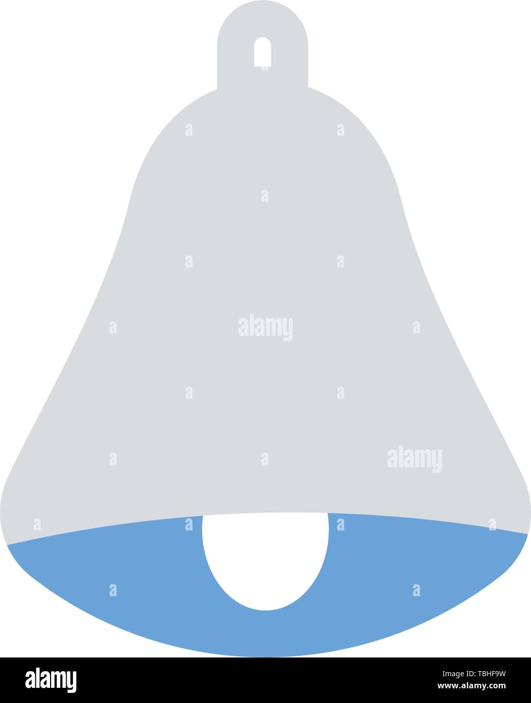 Christmas bell icon - holiday celebration symbol Stock Vector Image ...