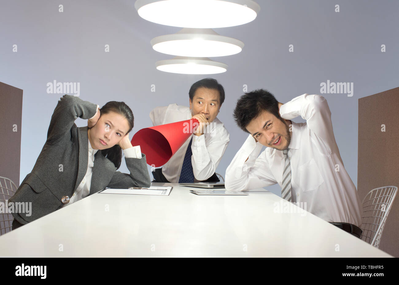 A collaboration between a business team Stock Photo - Alamy