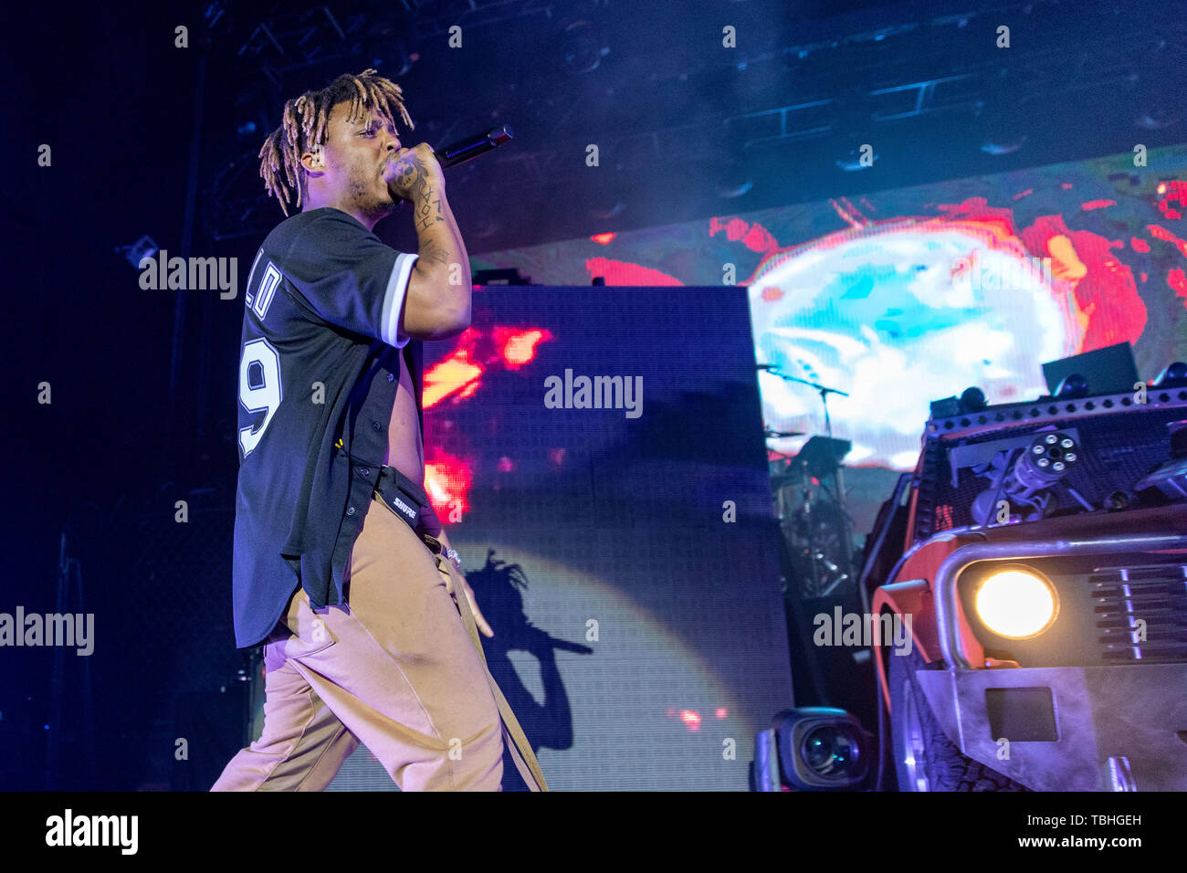May 31, 2019 - Milwaukee, Wisconsin, U.S - Rapper JUICE WRLD (JARED ...