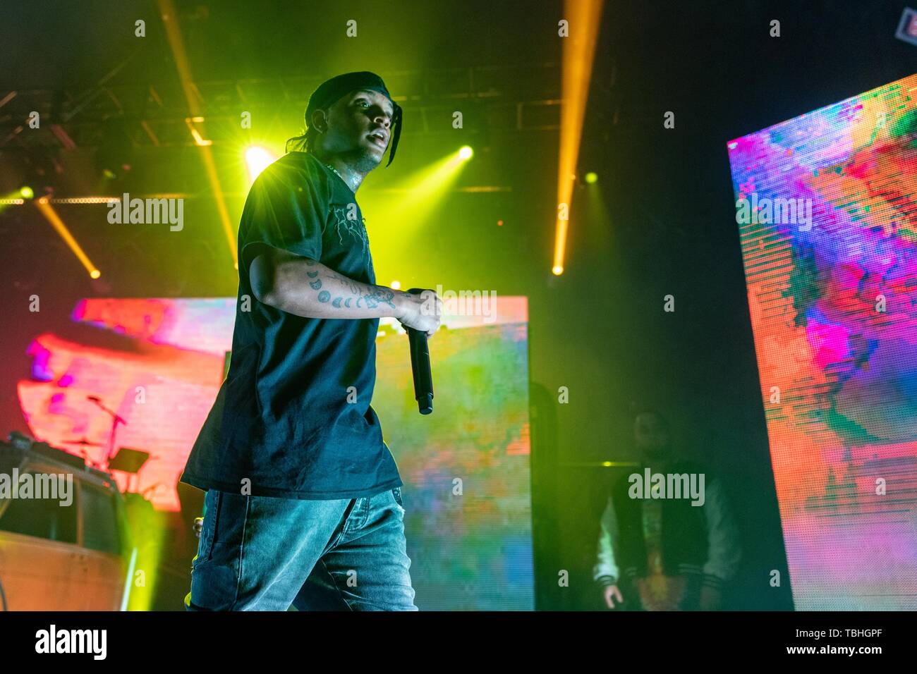 May 31, 2019 - Milwaukee, Wisconsin, U.S - Rapper SKI MASK THE SLUMP ...