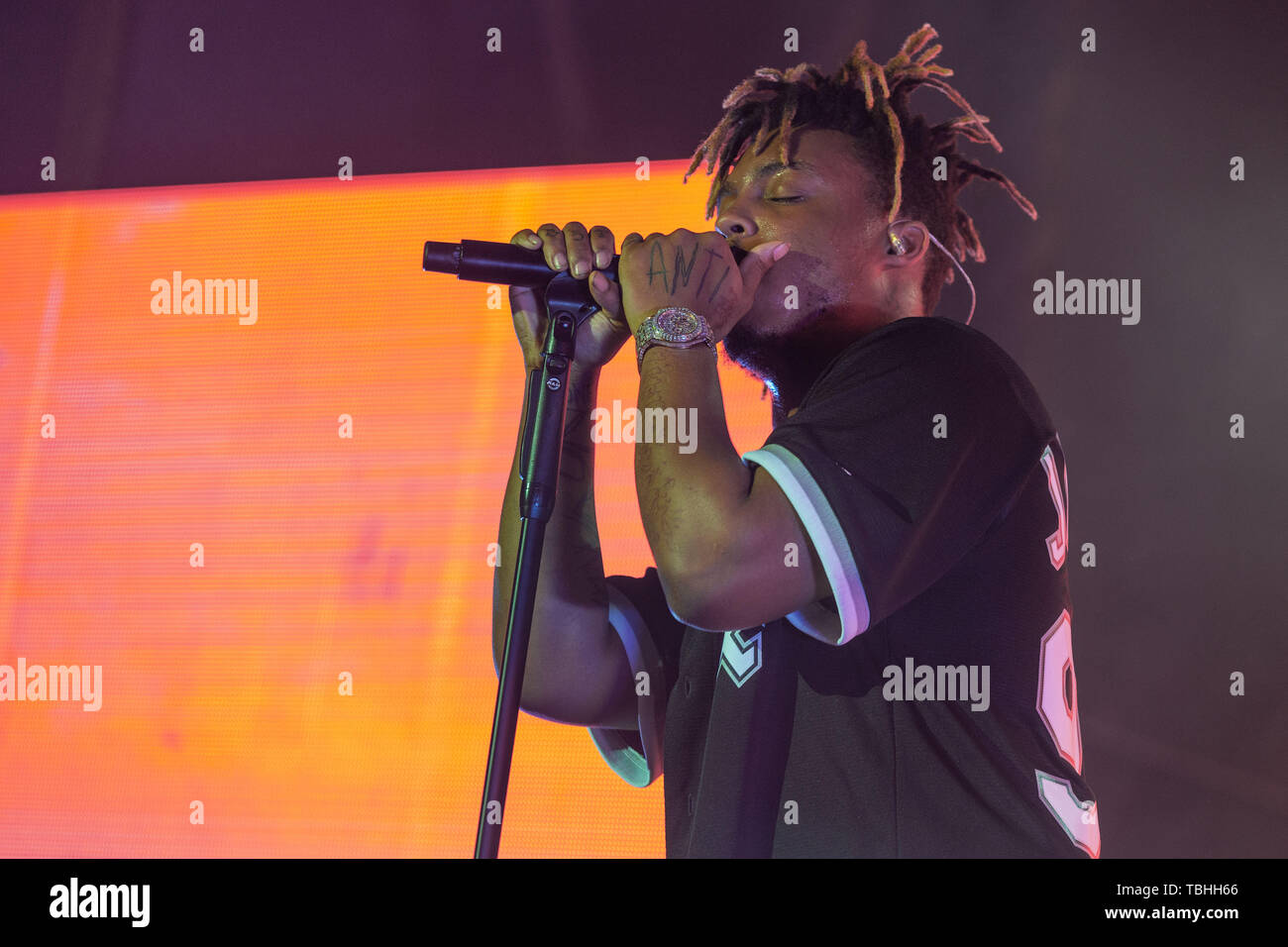 May 31, 2019 - Milwaukee, Wisconsin, U.S - Rapper JUICE WRLD (JARED ...