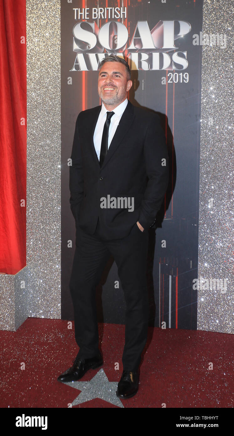 Greg Wood who plays Rick Neelan in Coronation Street attending the ...