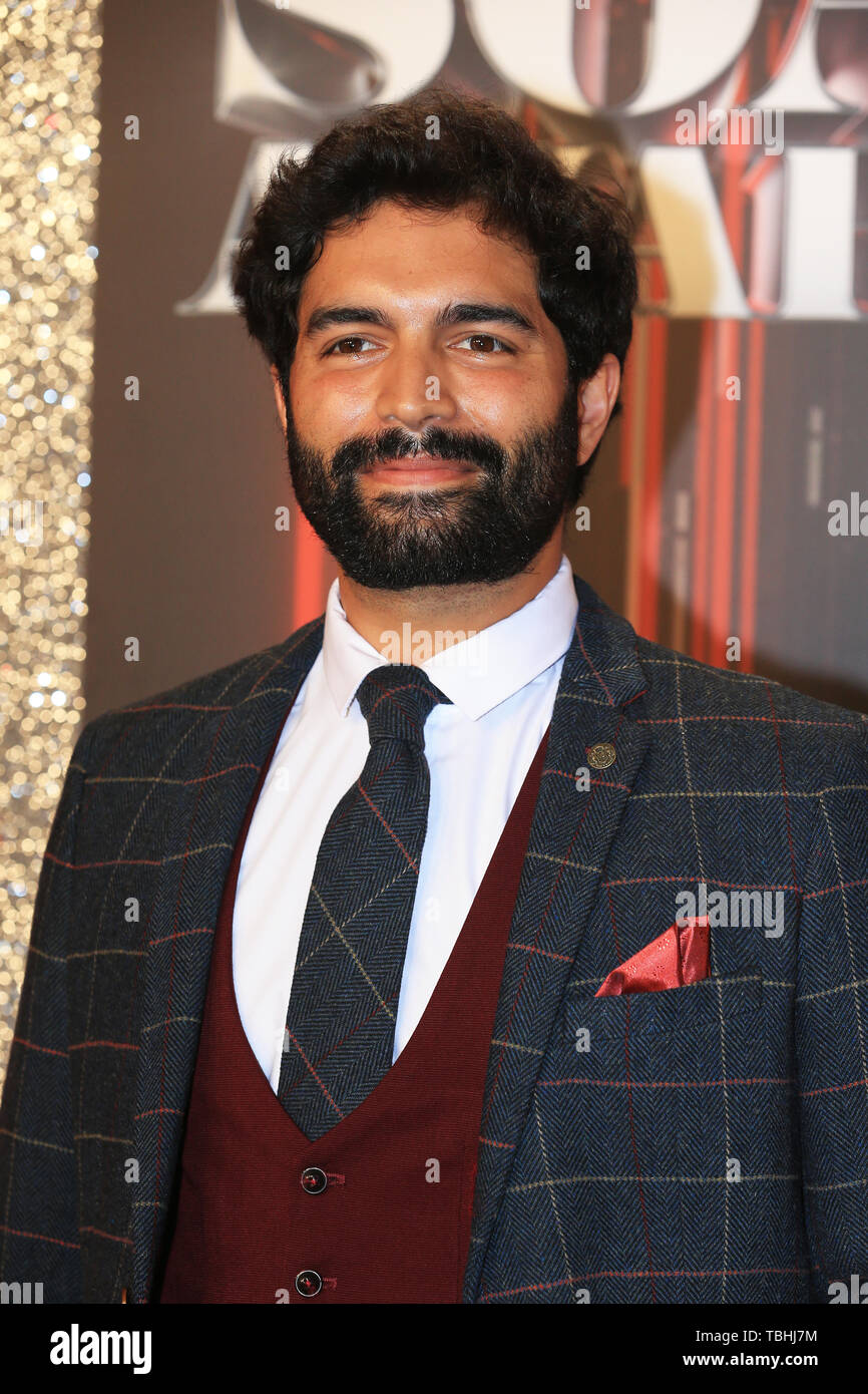 Charlie de Melo who plays Imran Habeeb in Coronation Street attending ...