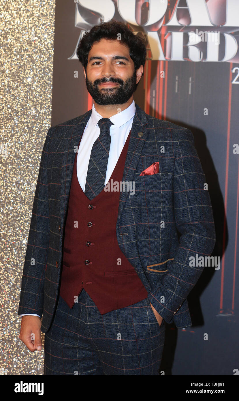 Charlie de Melo who plays Imran Habeeb in Coronation Street attending ...