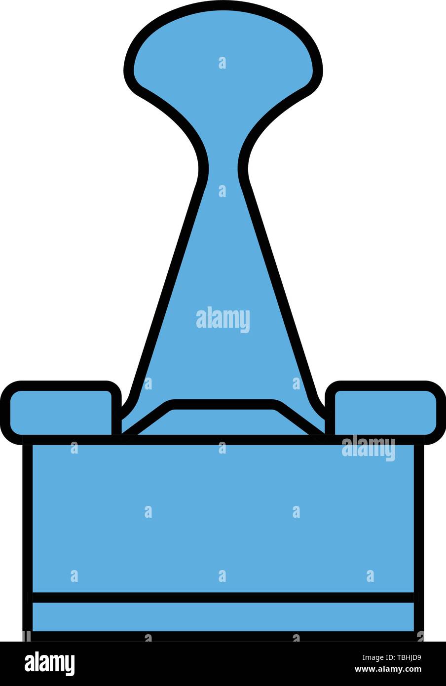 Clip sign icon - vector Stock Vector Image & Art - Alamy