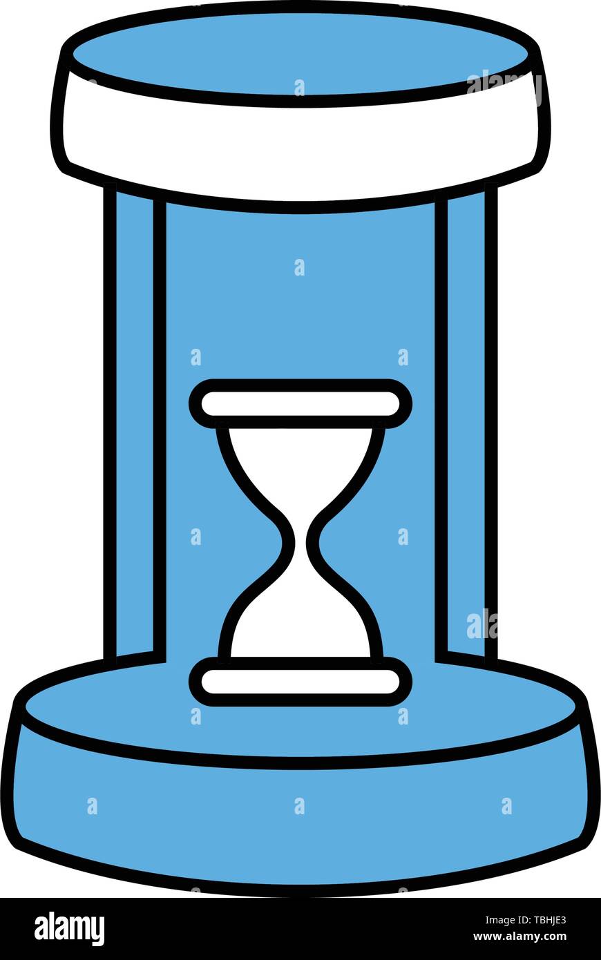 Hourglass Sign Icon - Vector Stock Vector Image & Art - Alamy