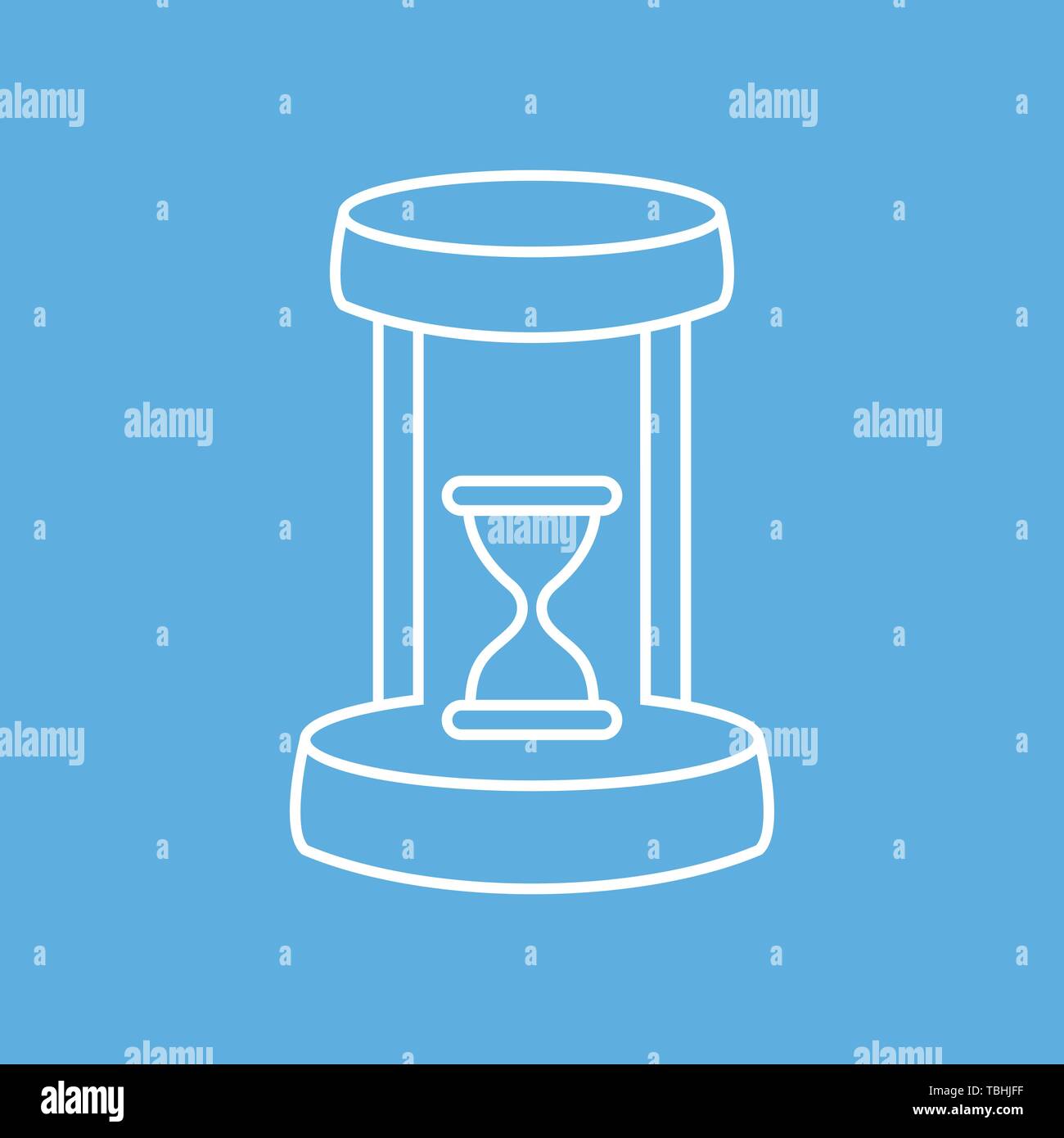 Hourglass sign Stock Vector Images - Alamy