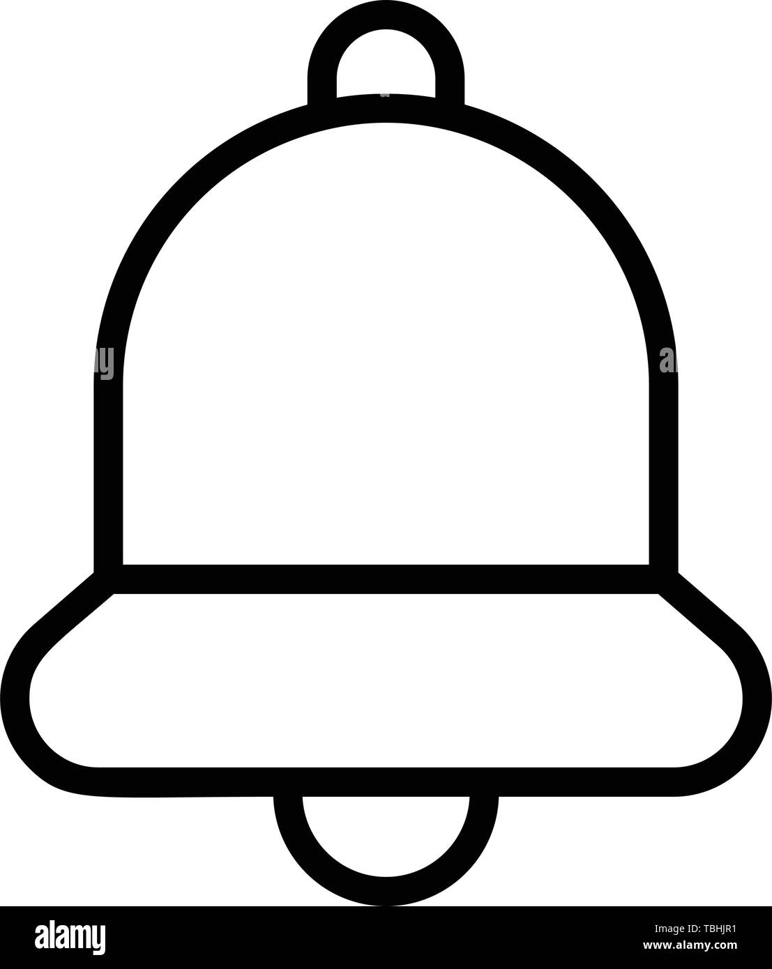 Bell sign - Alert bell icon - vector Stock Vector Image & Art - Alamy