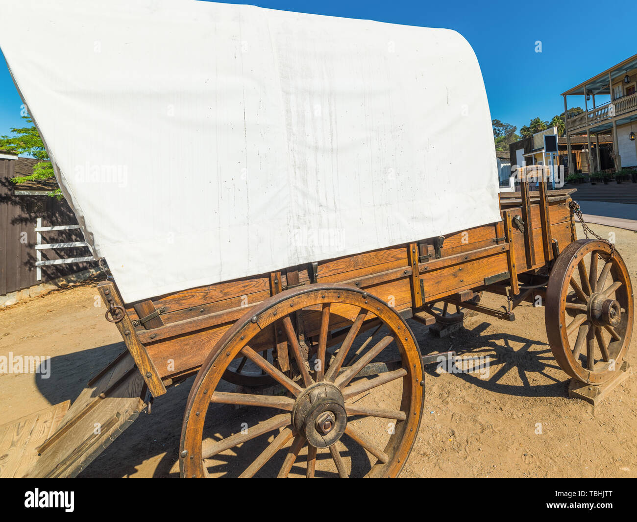 Wild west cart in old town San Diego. California, USA Stock Photo - Alamy