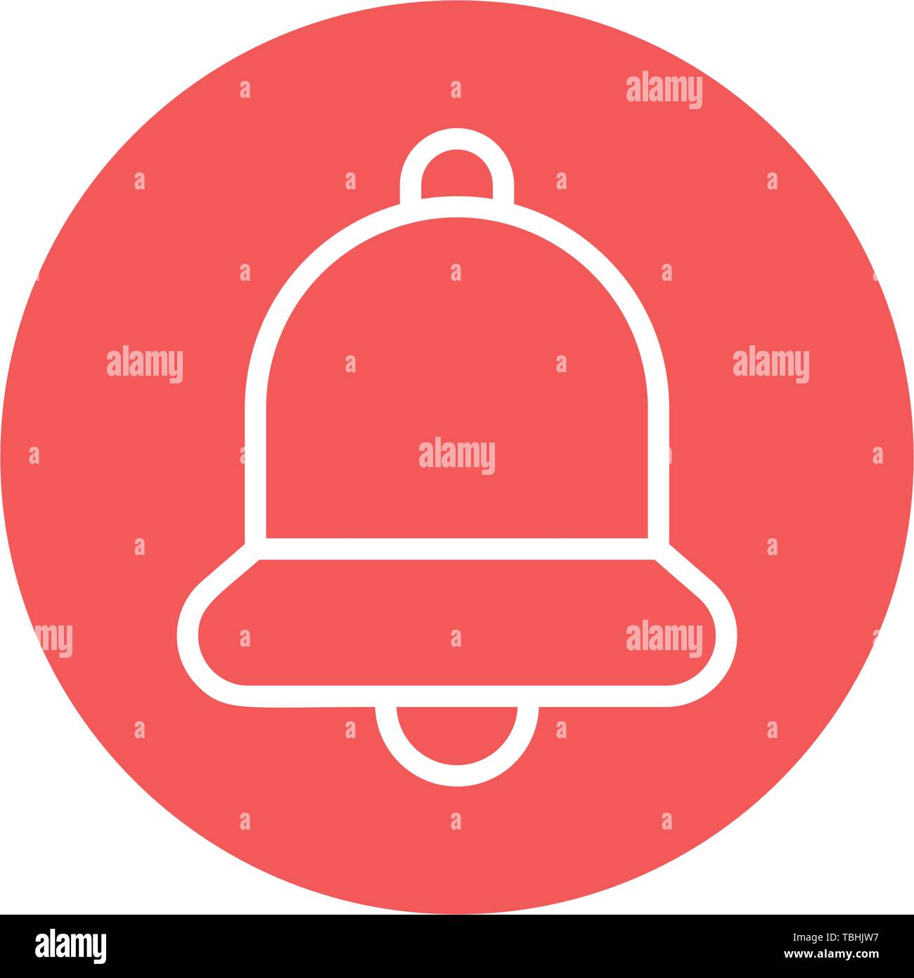 Bell sign - Alert bell icon - vector Stock Vector Image & Art - Alamy
