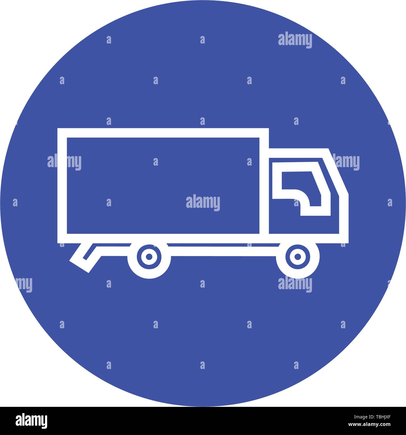 Truck icon vector - Delivery van sign Stock Vector Image & Art - Alamy