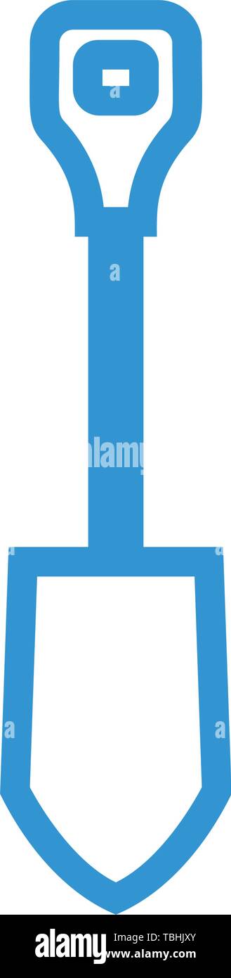 Shovel sign icon - vector Stock Vector Image & Art - Alamy