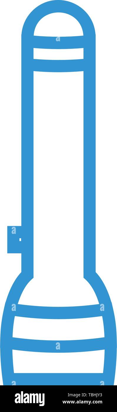 Flashlight icon - Torch light sign - vector Stock Vector Image & Art ...