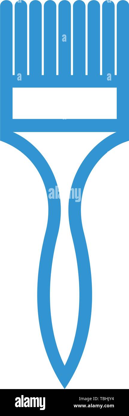 Brush icon - Paint brush sign vector Stock Vector Image & Art - Alamy