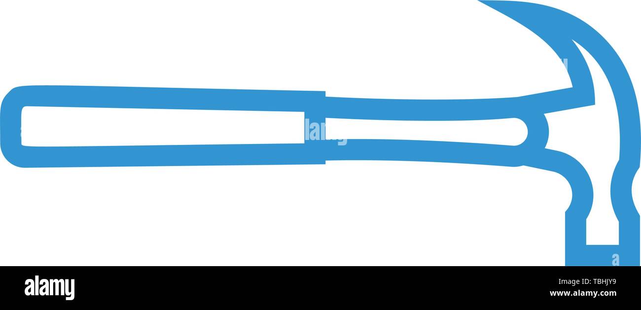 Hammer sign icon - vector Stock Vector Image & Art - Alamy