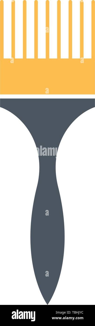 Brush icon - Paint brush sign vector Stock Vector Image & Art - Alamy