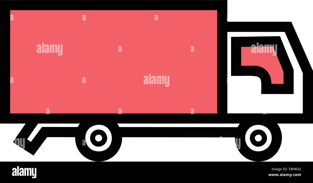 Truck icon vector - Delivery van sign Stock Vector Image & Art - Alamy