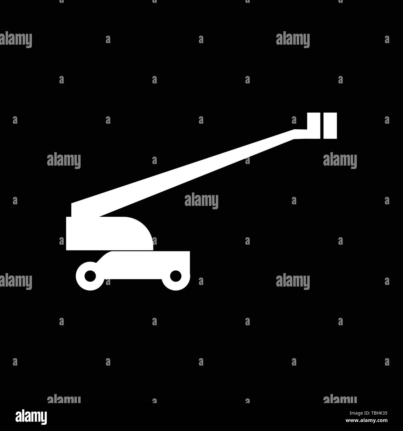 Crane icon - Crane machine sign - vector Stock Vector Image & Art - Alamy