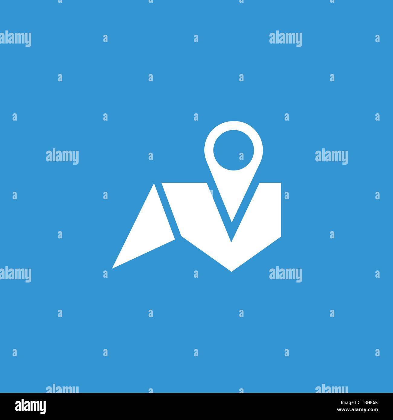 Map sign Stock Vector Images - Alamy