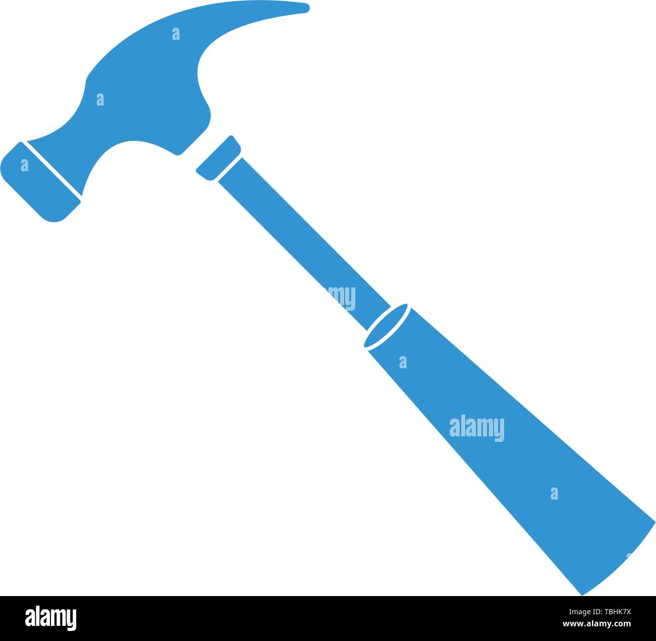 Hammer sign icon - vector Stock Vector Image & Art - Alamy