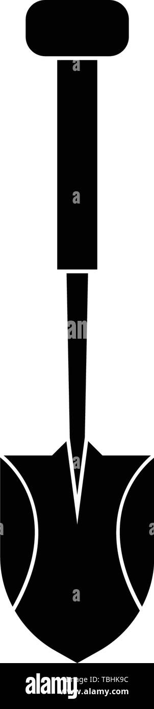 Shovel sign icon - vector Stock Vector Image & Art - Alamy