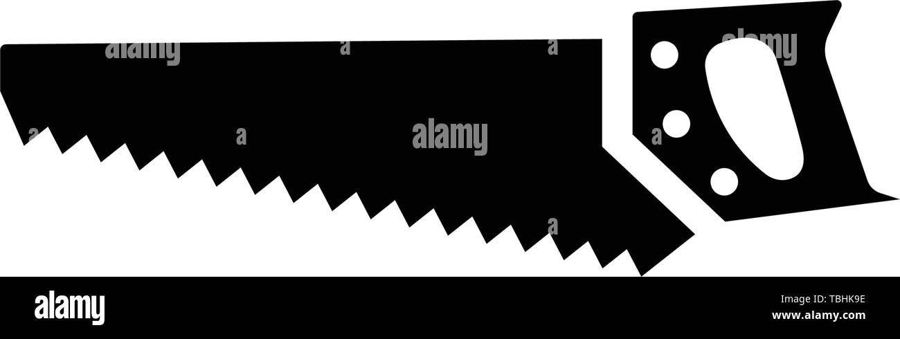 Saw sign Stock Vector Images - Alamy