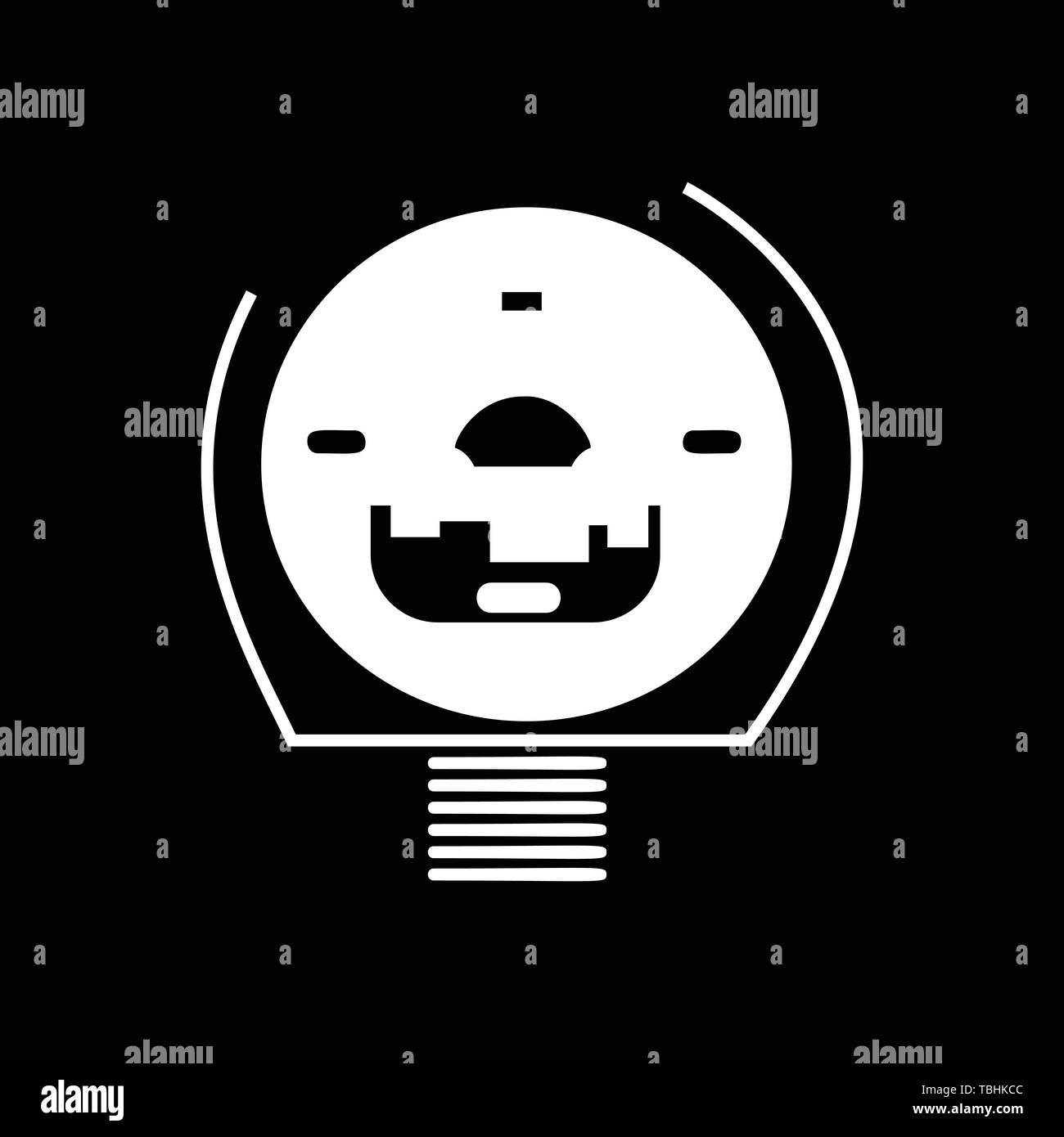 Medical devices - glyph style illustration vector orange - Vector Stock ...